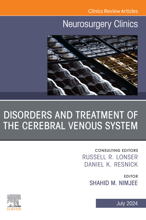 Disorders and Treatment of the Cerebral Venous System Edited byShahid M ...