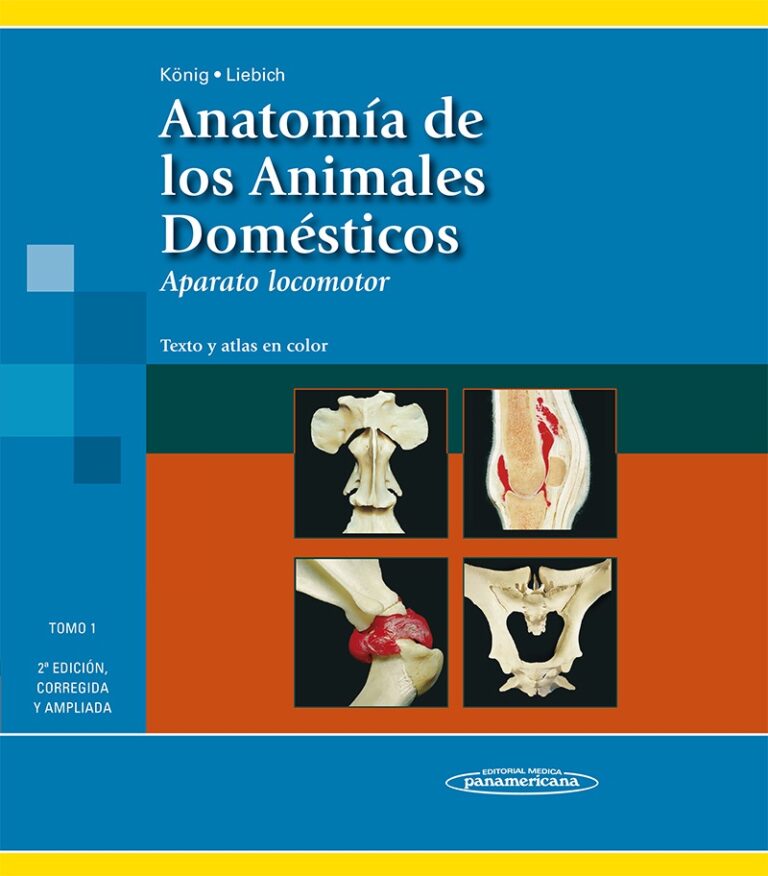 Anatomía de los Animales Domésticos (2 Tomos) Texto y atlas en color ...